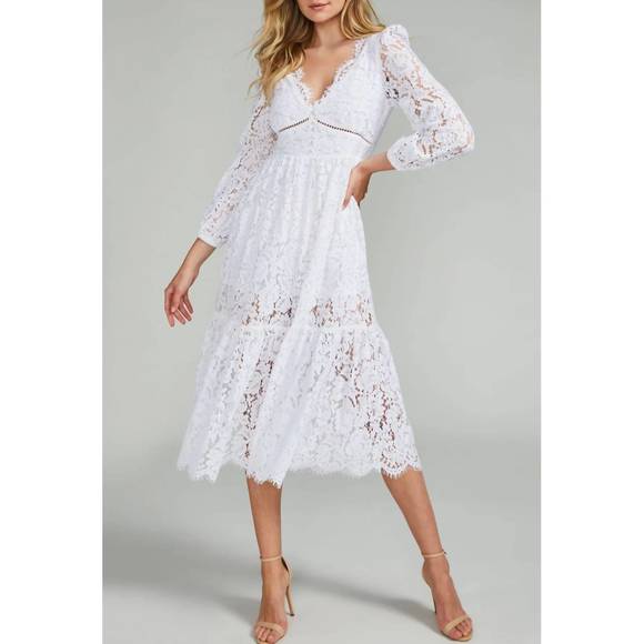 Generation Love | Dresses | New Generation Love Mariella Lace Midi ...
